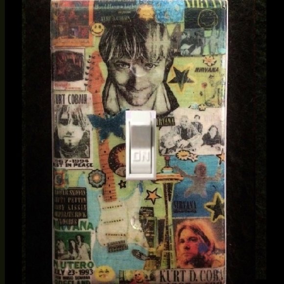 collages by sharonna misha | Wall Decor | Original Handmade Kurt Cobain ...